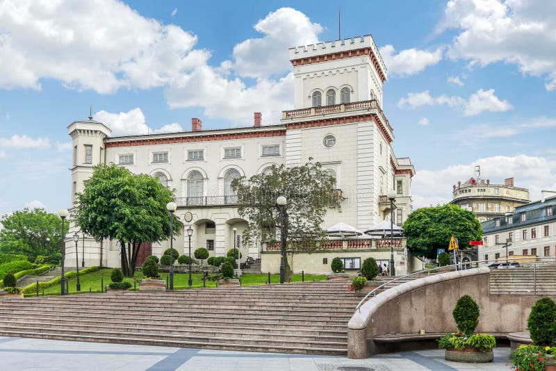 BIELSKO BIALA, POLAND - MAY 27,2016: the Main Market Square Editorial ...