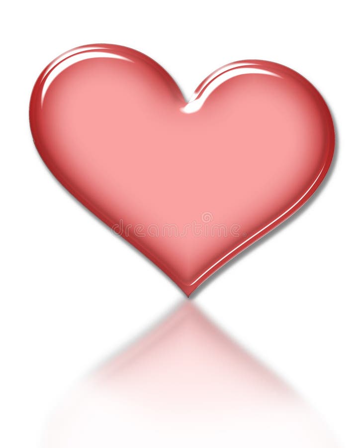 Big 3D heart stock illustration. Illustration of heart - 21226893