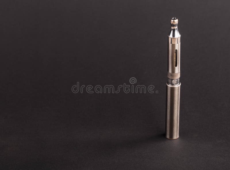 Big Advanced Electronic Cigarette. Stock Photo - Image of pipe, smoke ...