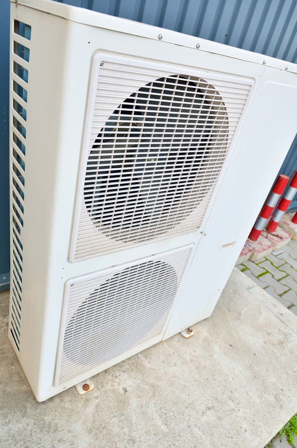 Big Air Conditioning System Stock Photo - Image of colding, cooler ...