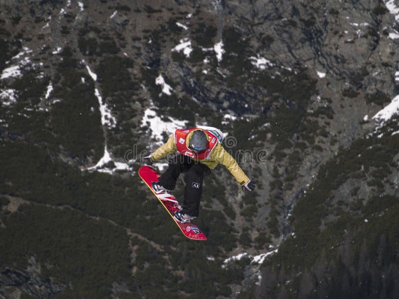 Big air snowboard editorial stock photo. Image of extreme - 4597648