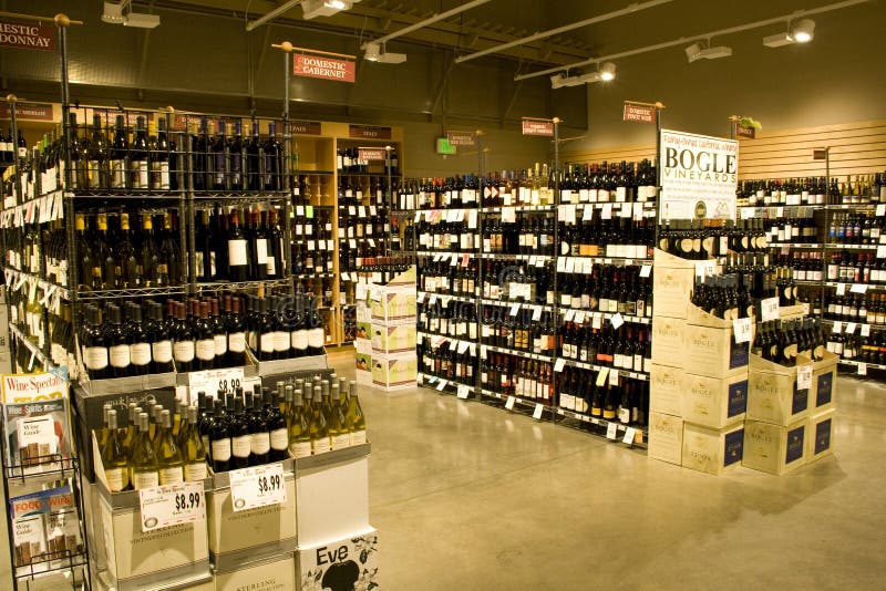 Alcohol store editorial photography. Image of distilled - 30279257