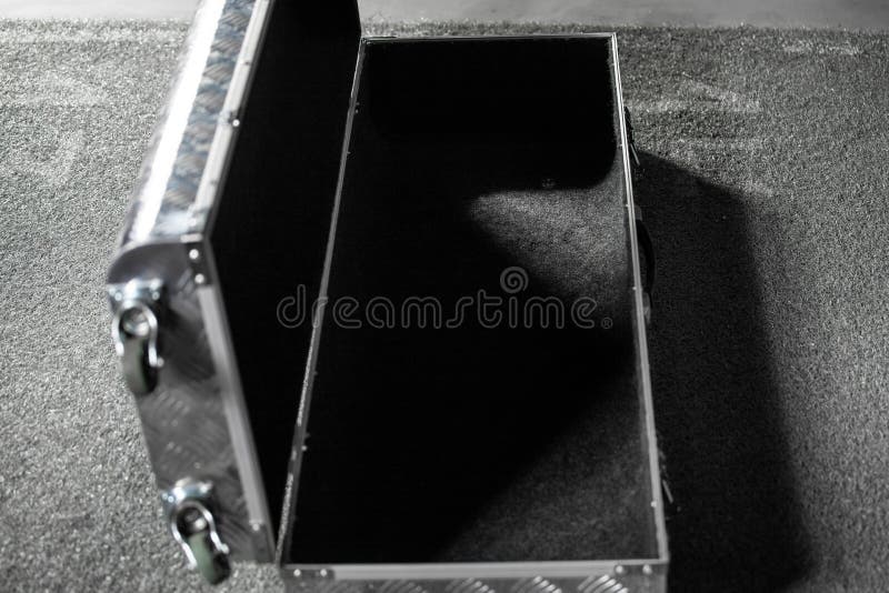 Big Portable Aluminum Tool Box Stock Photo - Image of case, shiny ...