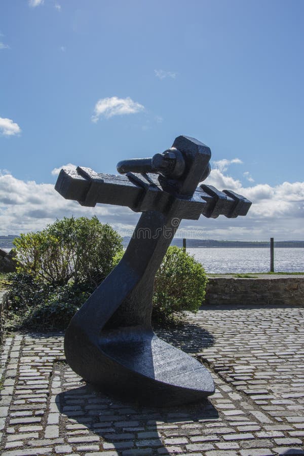 Big Anchor stock image. Image of path, landmark, metal - 90624027