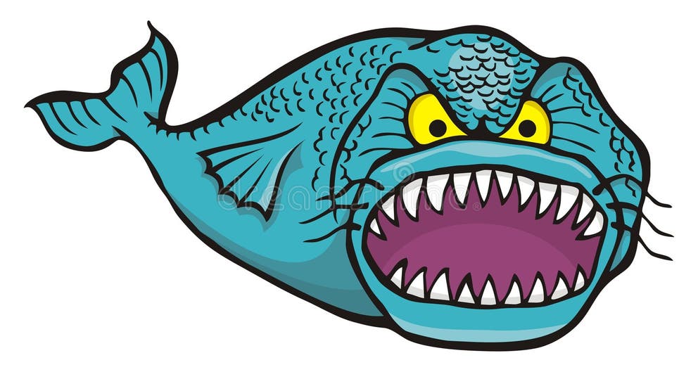 Angry Cartoon Fish Stock Illustrations – 5,974 Angry Cartoon Fish Stock ...