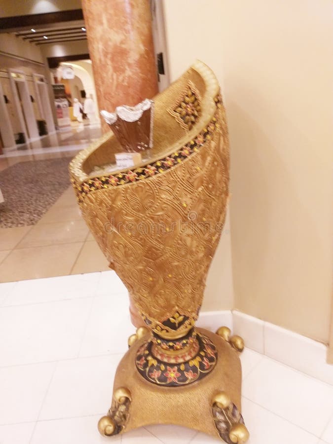 Big Arabic Incense Oud Burner in the Middle East Stock Photo - Image of ...