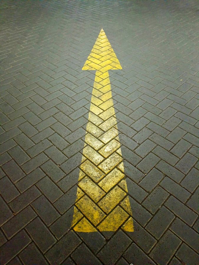 Arrow Street Sign Pointing Left Stock Photo - Image of blank, address ...