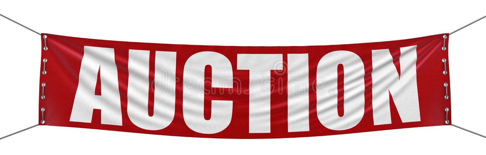 Auction Banner Template. Auction Ribbon Label Stock Vector ...