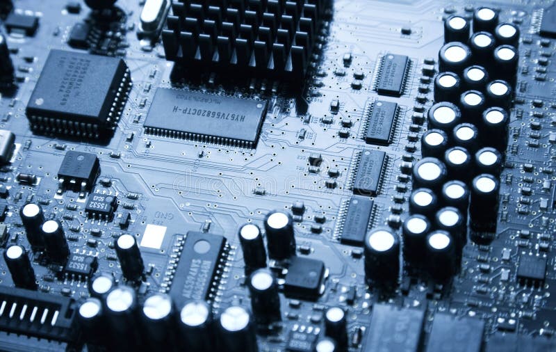 Big audio computer chip stock photo. Image of integrated - 3428146