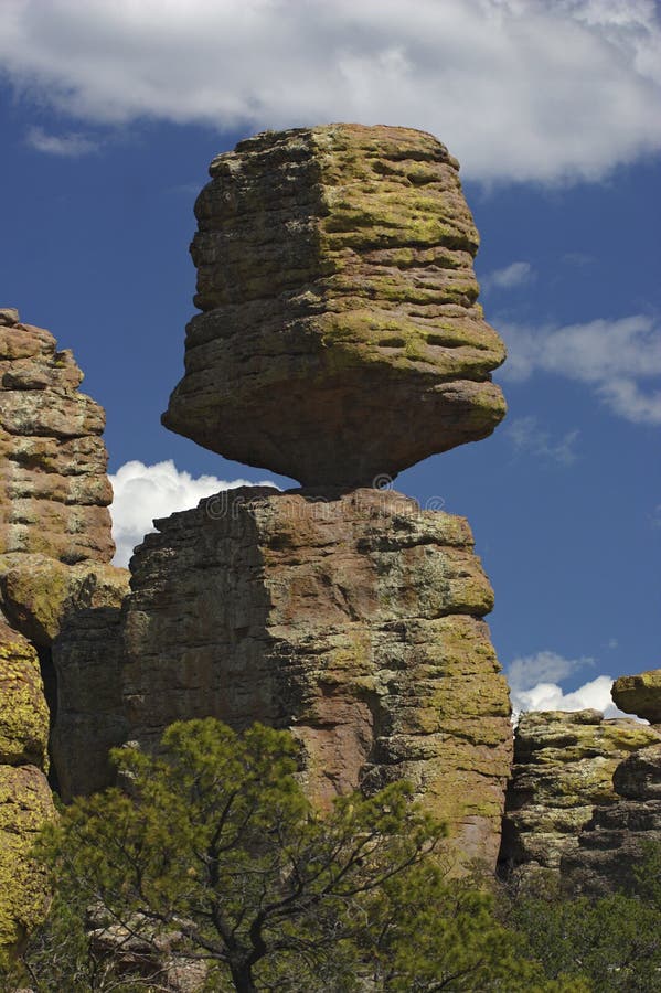Balanced Rock,glen Canyon National Park,arizona Stock Photo - Image of ...