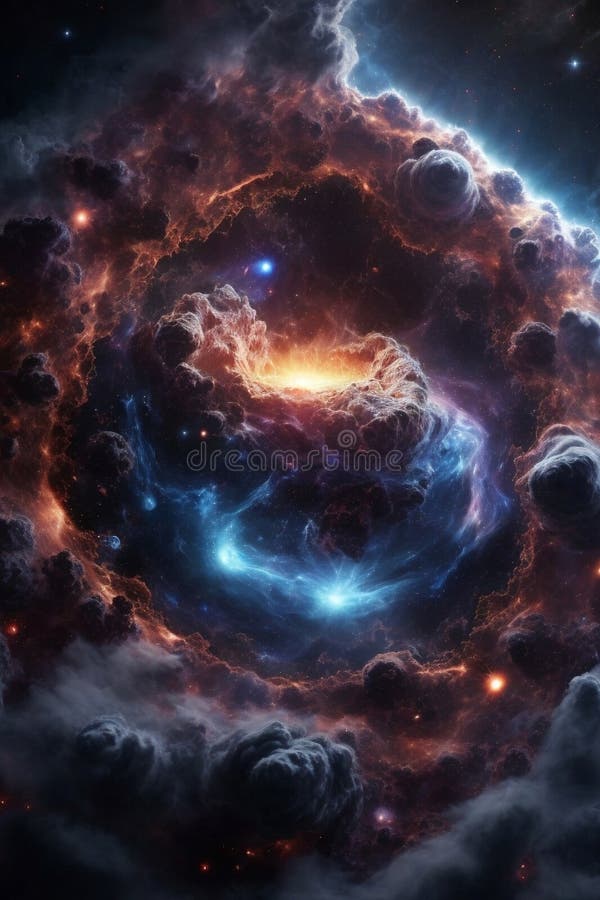 Big Bang The Birth Of The Universe Stock Illustration Illustration