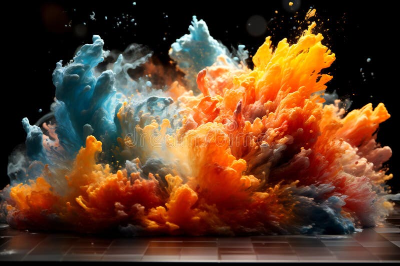 Explosion of the Sun a Supernova that Erupts with Fire and Energy Stock ...