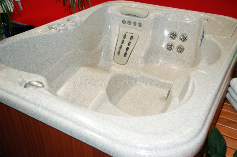 Jacuzzi Top View, Hot Tub, Luxury Bath Stock Photo - Image of ...