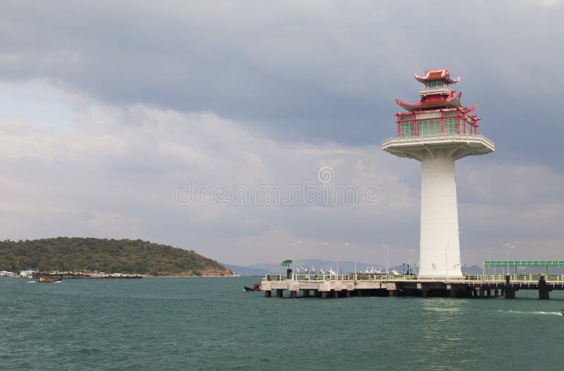 Big beautiful lighthouse stock photo. Image of house - 85889774
