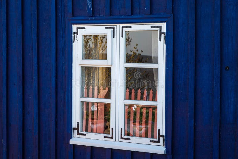 Big, Beautiful Old-fashioned Windows Stock Image - Image of ...