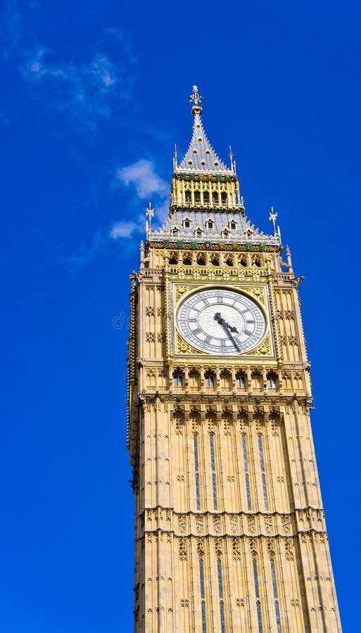 Big Ben stock photo. Image of clock, famous, landmark - 23435834