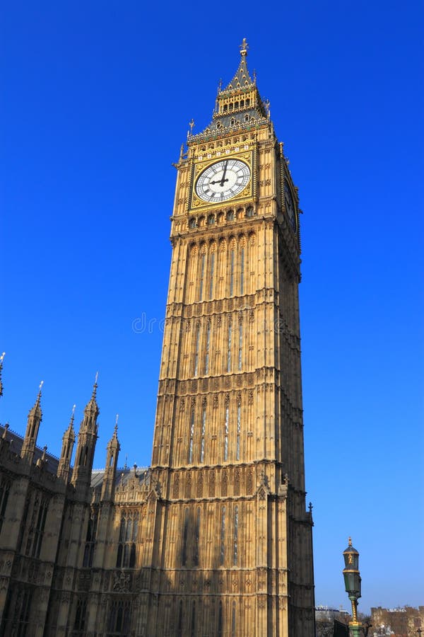 Big Ben stock photo. Image of london, sunny, clock, icon - 24406152