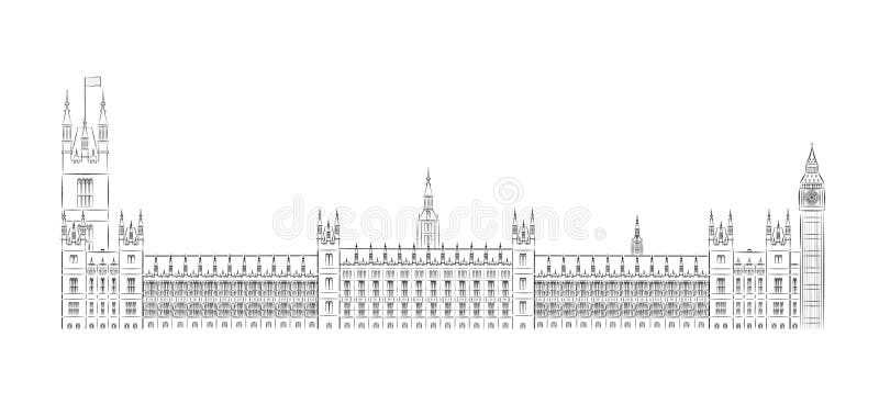 Houses Of Parliament Drawing