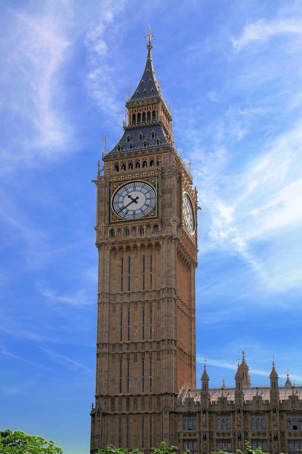 Big ben in London stock photo. Image of background, morning - 58864204