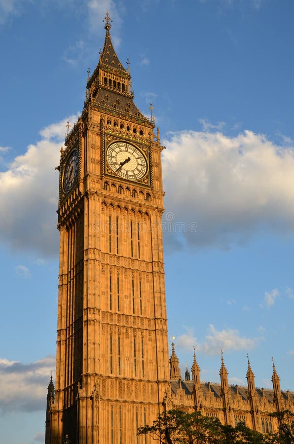 Big Ben, London, England stock photo. Image of blue, historic - 60168540