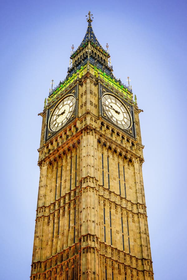 Big Ben, Londres, Inglaterra, El Reino Unido Foto de archivo - Imagen ...