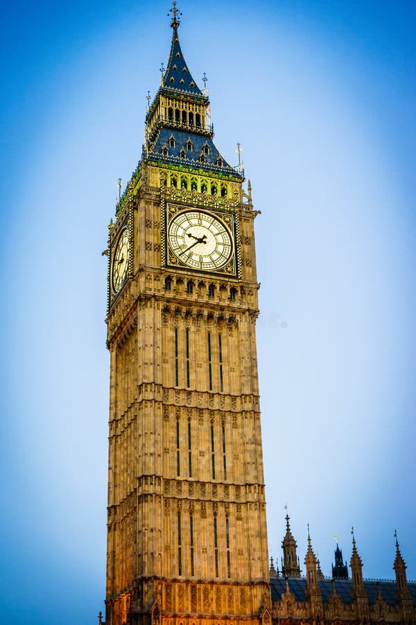 Big Ben, Londres, Inglaterra, O Reino Unido Foto de Stock - Imagem de ...