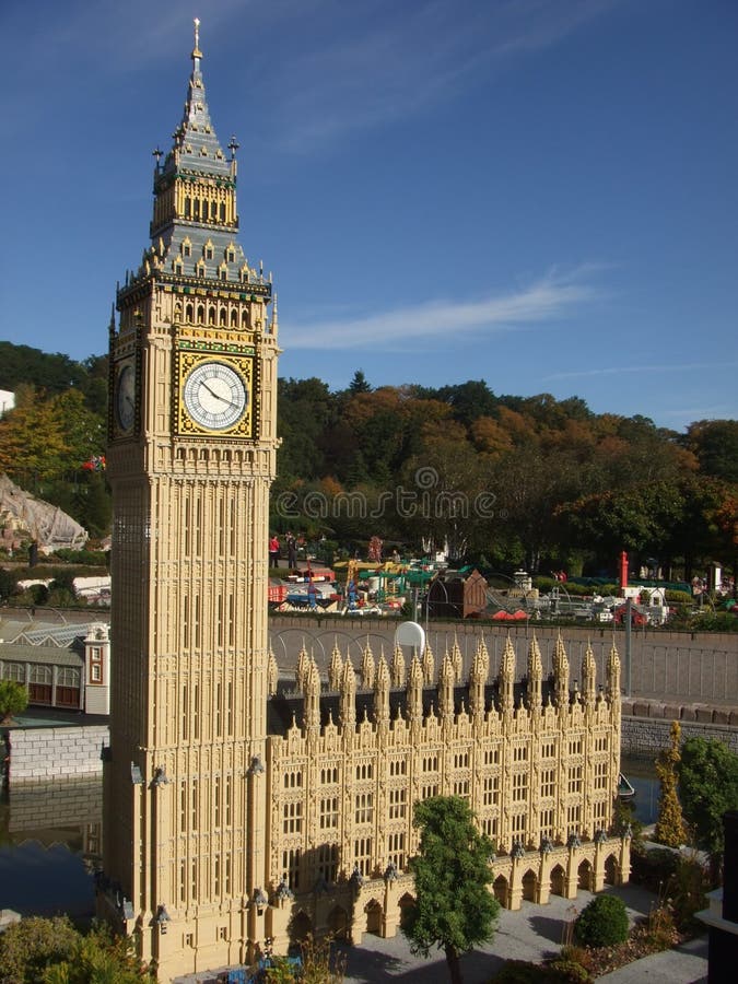 Big Ben Model Legoland Winsor Editorial Stock Photo - Image of clock ...