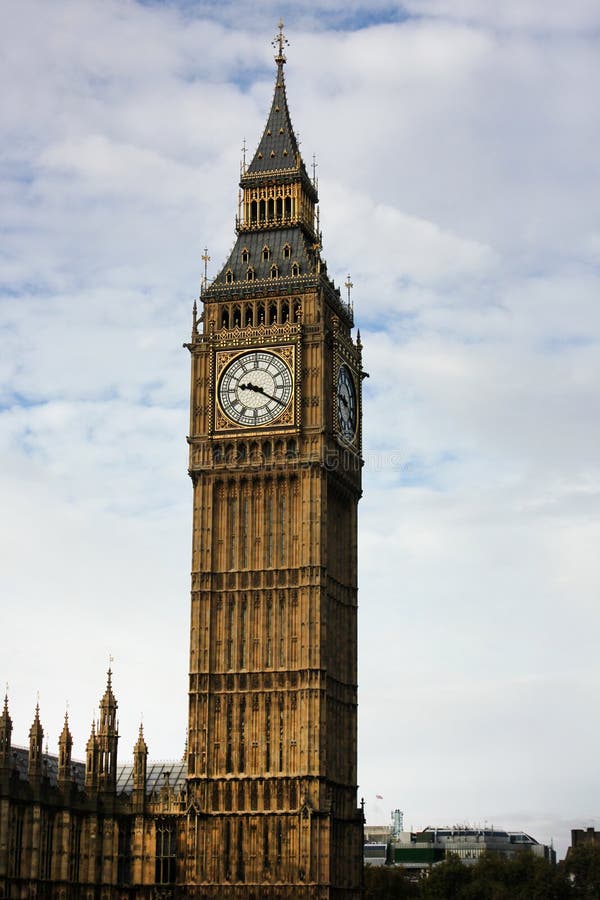 A Big Ben, Queen Elizabeth Tower Stock Photo - Image of palace, britain ...