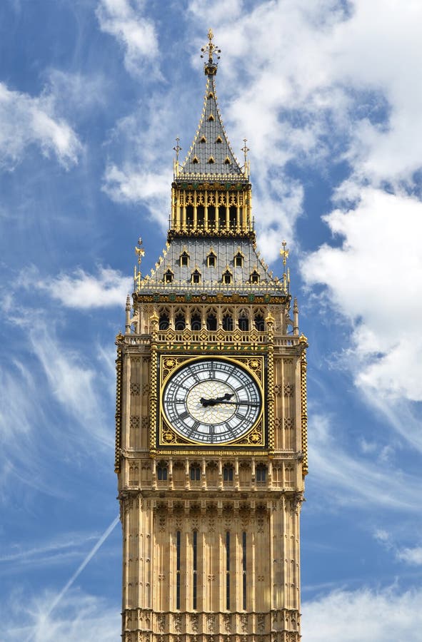 Big Ben clock face stock photo. Image of london, glass - 5720438