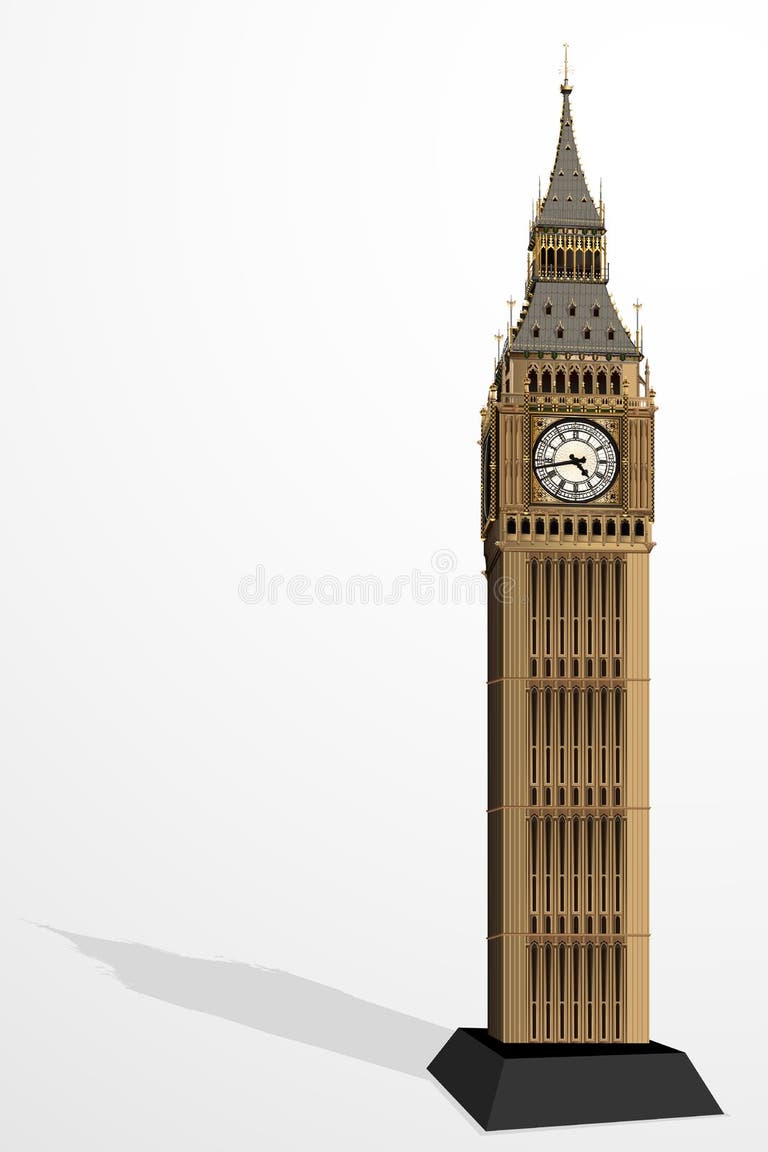 Historic Big Ben Clock Tower Stock Illustrations – 1,316 Historic Big ...