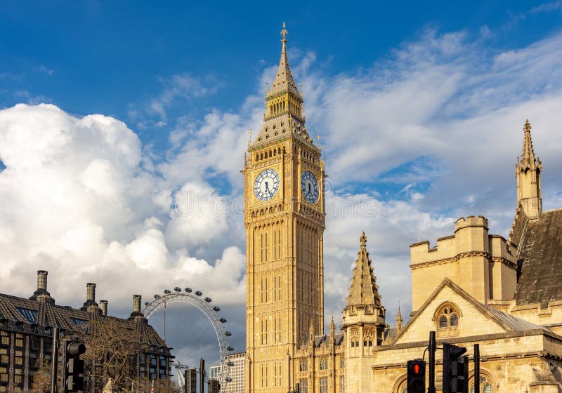 Big Ben Tower in London, UK Editorial Stock Photo - Image of capital ...