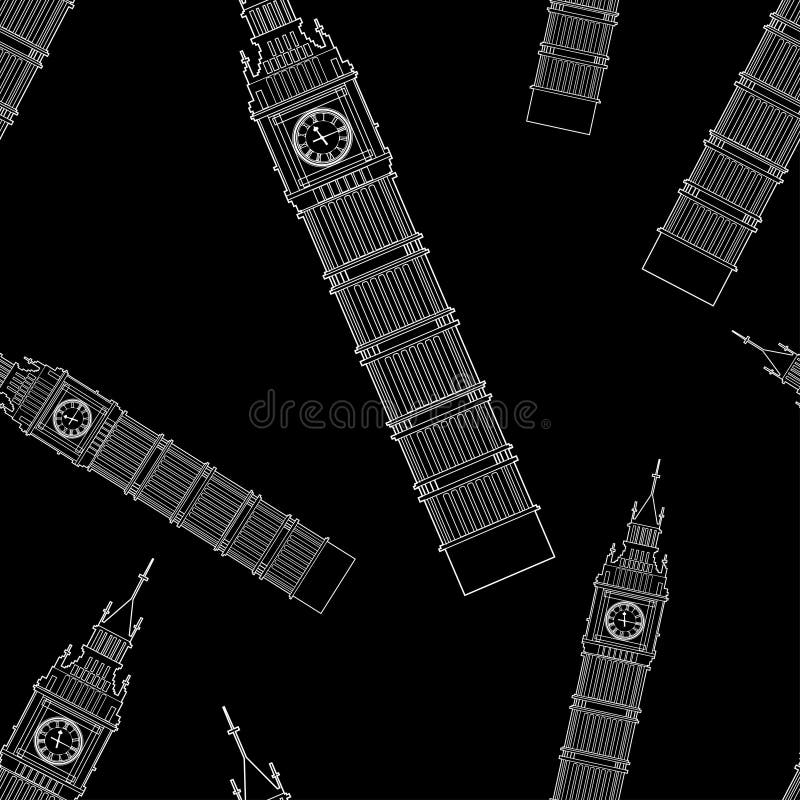 Big Ben vector stock vector. Illustration of england - 89707131