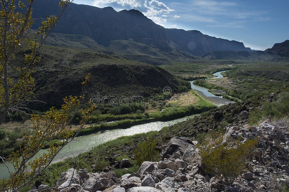 Big Bend landscape stock image. Image of bend, nature - 64095795