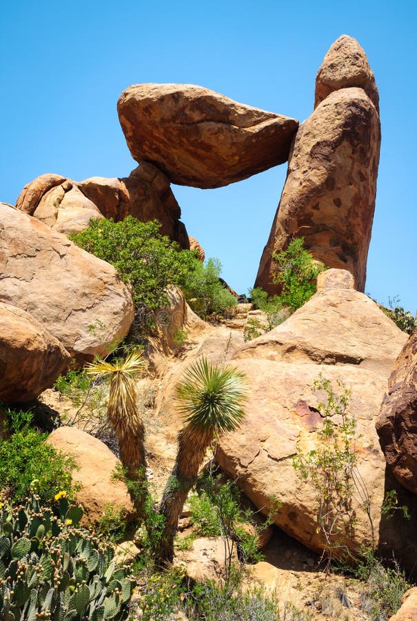 North Rim Big Bend National Park Stock Image - Image of national, harsh ...
