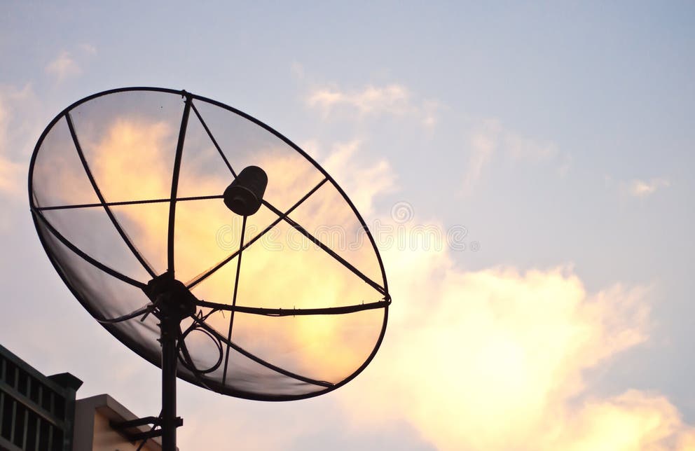 Satellite Disc stock photo. Image of channel, communication - 29934980