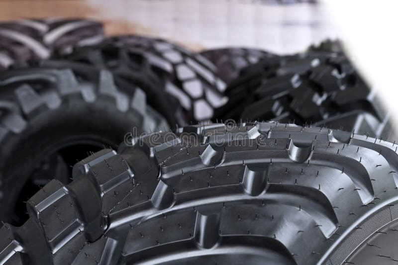 Big Black Truck tires stock photo. Image of automobile - 274073350