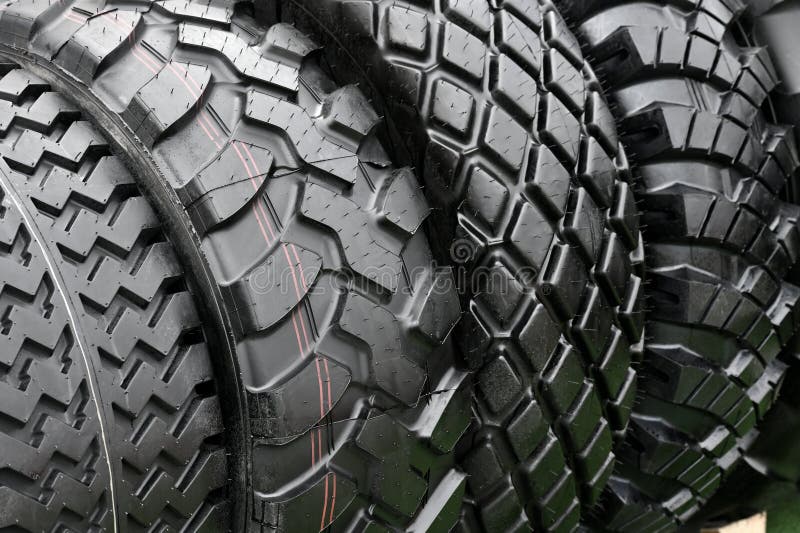Big Black Truck tires stock image. Image of protector - 275333435