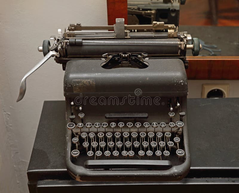 Vintage Typewritter stock image. Image of writing, word - 132251081
