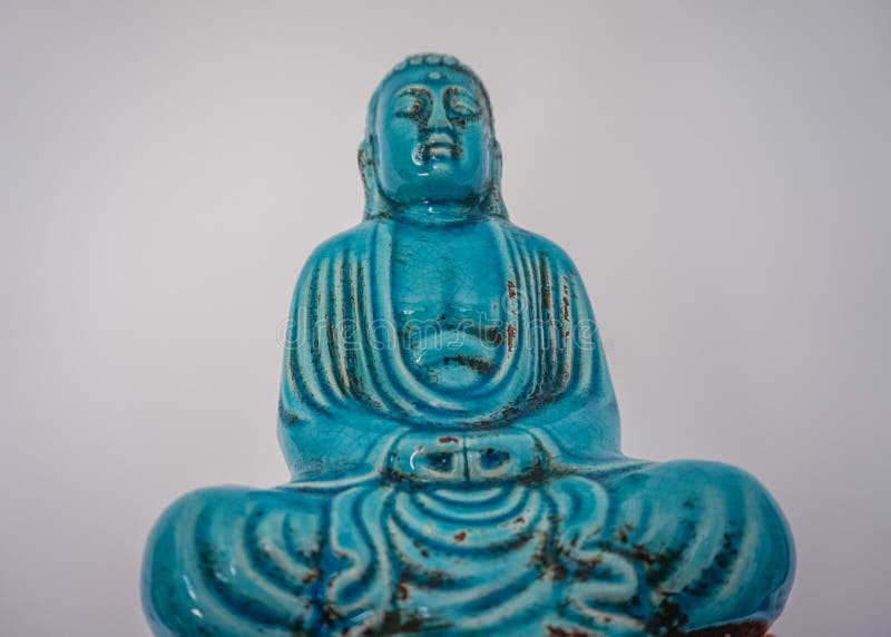 Blue Buddha stock photo. Image of krishna, yoga, hong - 4841592
