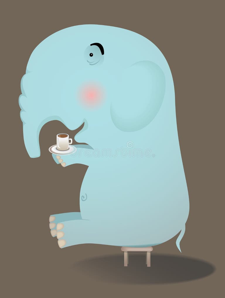 Big Blue Elephant Stock Illustrations – 3,344 Big Blue Elephant Stock ...