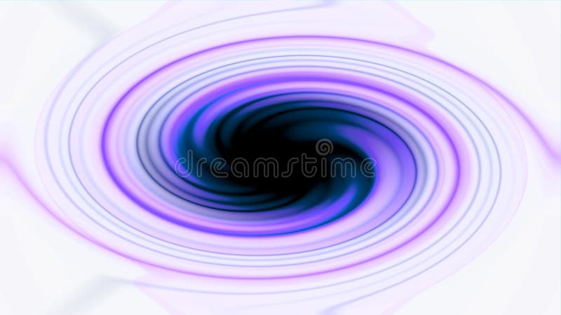 A Big Blue Vortex Twisting and Turning on a White Background Abstract ...