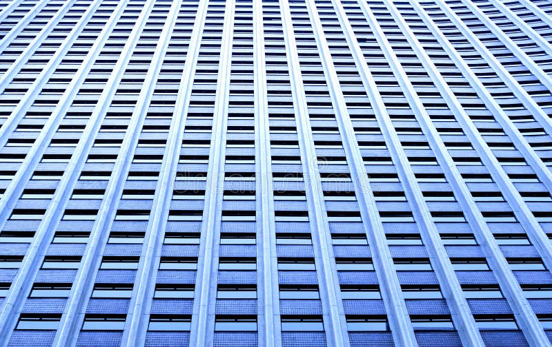 Big, blue wall of windows stock photo. Image of skyscraper - 19146468
