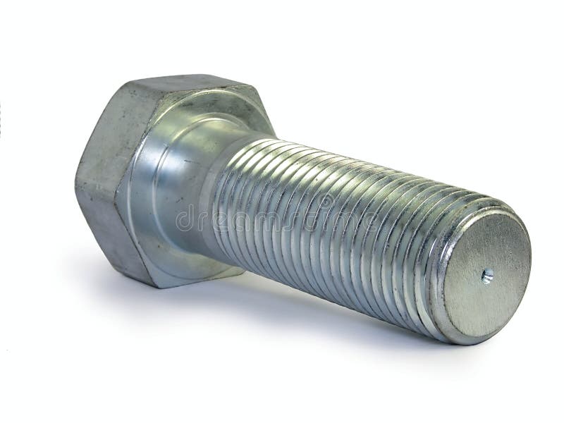 Big bolt stock image. Image of large, objects, equipment - 7492897