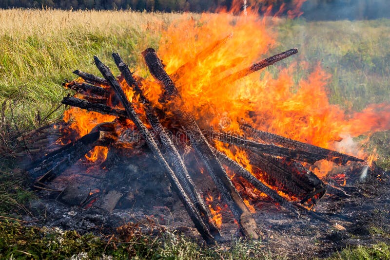Burning Logs Inside the Oven Stock Photo - Image of orange, flame ...