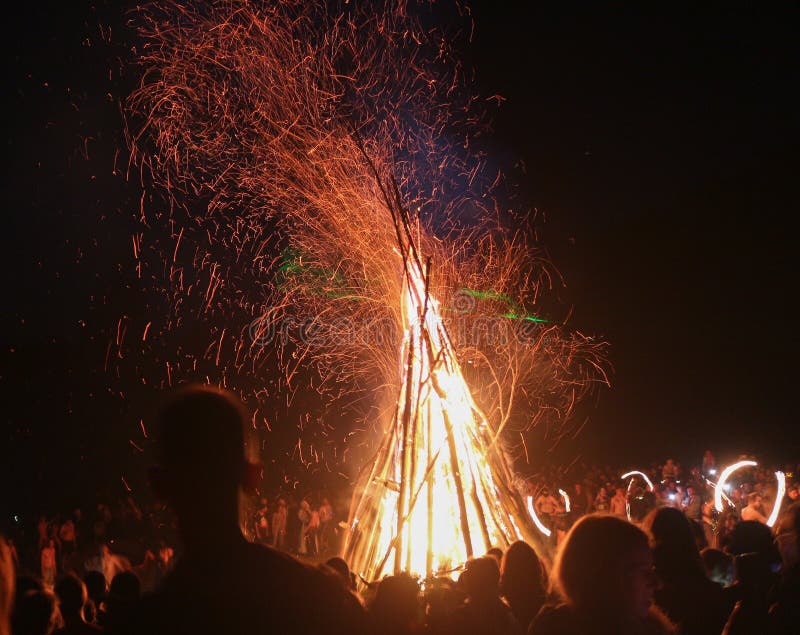 Big bonfire stock photo. Image of nature, outdoor, bonfire - 232894022