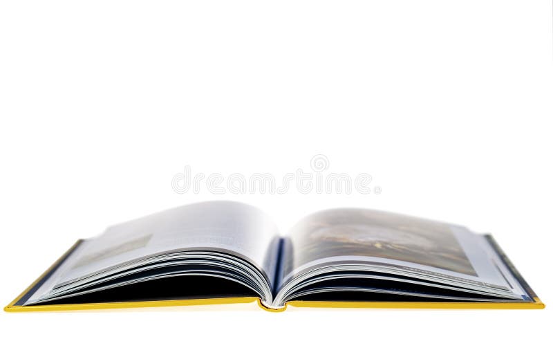 Big book stock image. Image of paper, yellow, book, page - 998277