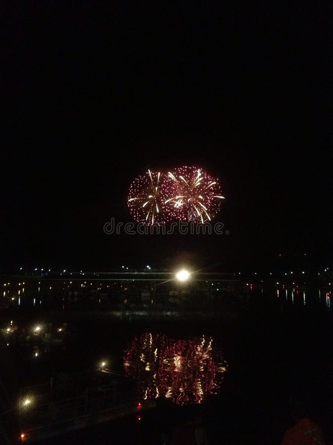 Big Boom stock photo. Image of lake, boom, firework, show - 43972650