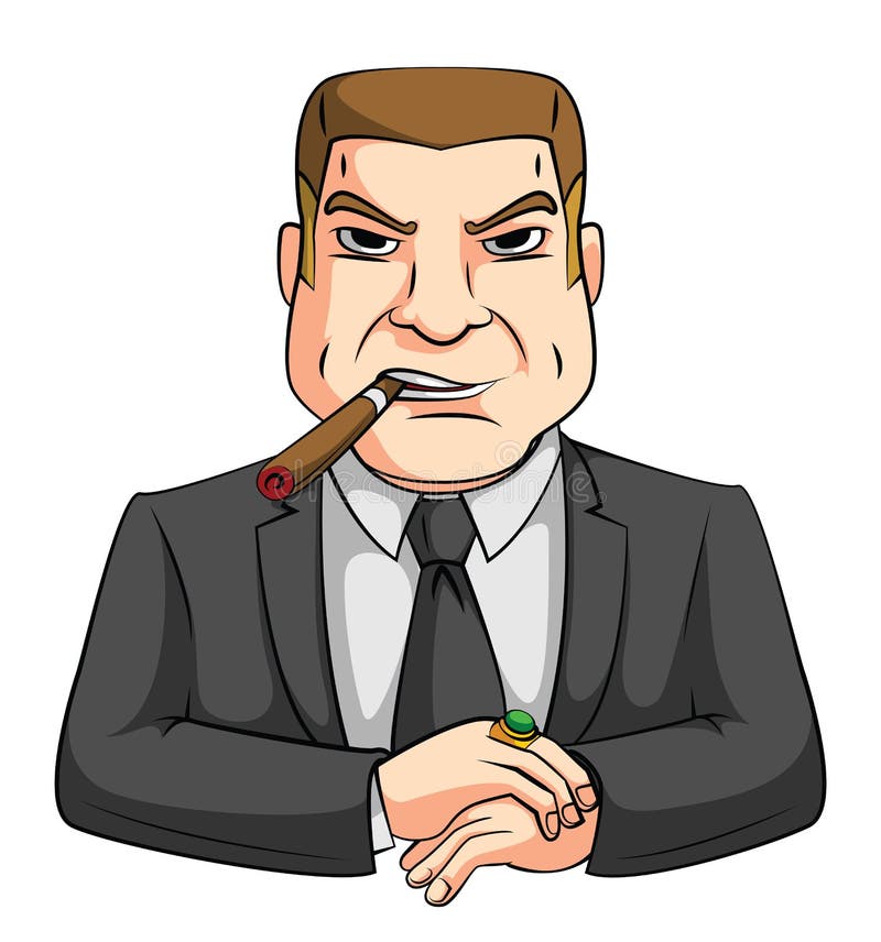 Big Boss stock vector. Illustration of office, business - 47880664