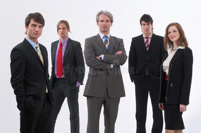 Smiling businessteam stock image. Image of bureau, board - 2483759