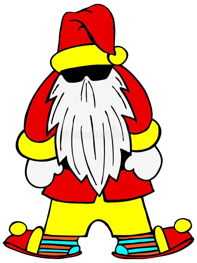 Big boss Santa stock vector. Illustration of shoe, xmas - 7283983